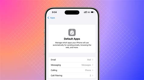 How To Change Default Apps On IPhone Or IPad
