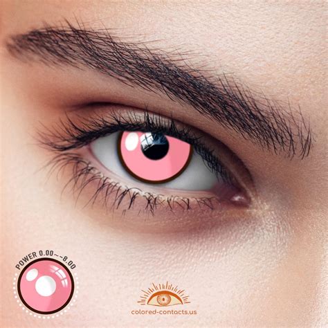 Demon Slayer Nezuko Kamado Cosplay Contact Lenses Colored Contacts