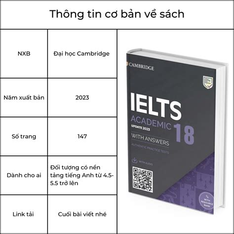 Cambridge Ielts 18 Tải Ngay Bản Full Audio Pdf Mới Nhất