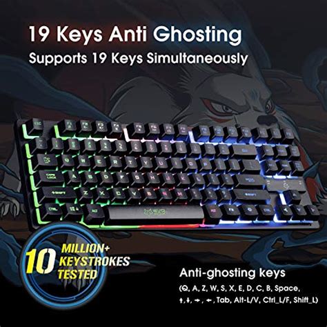 Evo Fox By Amkette Fireblade Gaming Wired Keyboard With Led Backlit