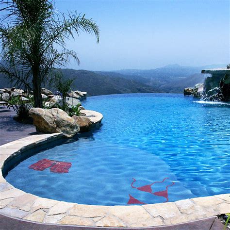 Red Bikini Rb64 Pool Mosaic Aquablu Mosaics