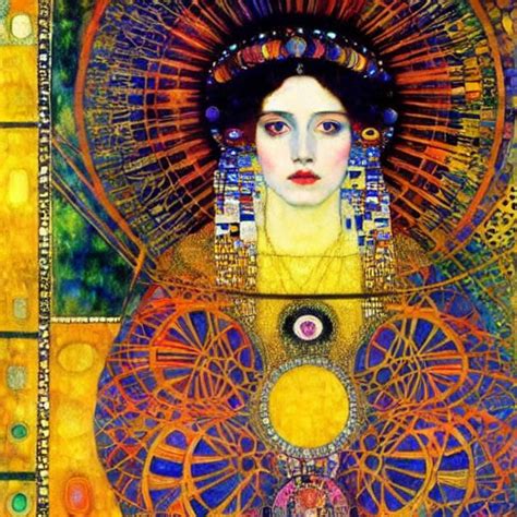 Vibrant Psychedelic Portraits Expressionist Water Ai Art