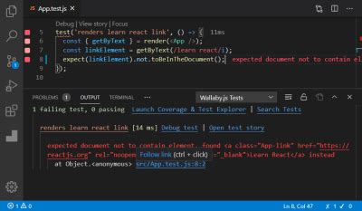 Supercharge Testing React Applications With Wallaby Js Smashing Magazine