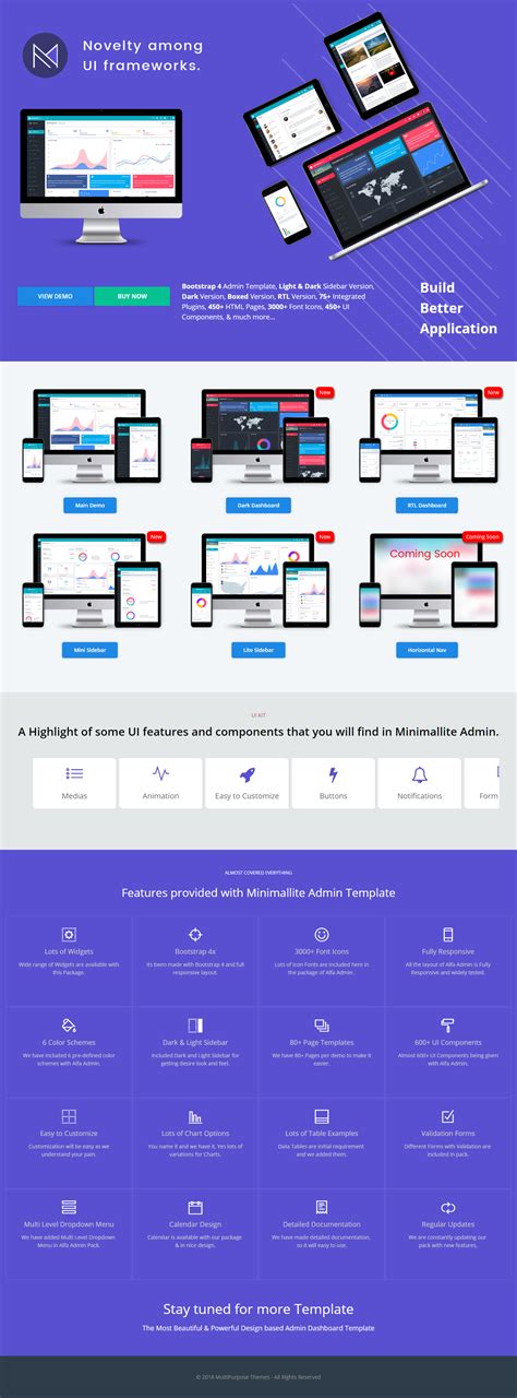 minimal lite responsive bootstrap 4 admin dashboard and webapp