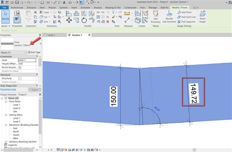 how to draw a sloped floor in revit