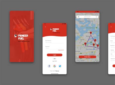 Fuel Mobile App Ui Design By M Basit Latif On Dribbble