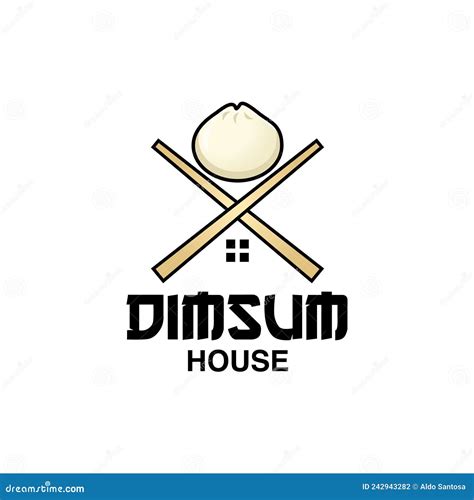 Dimsum Logo Design For Your Business Vektor Eps 10 Cartoon Vector