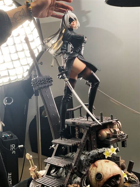 Puffer Chicken Studio Nier Automata Yorha 2b Sexy Female Robot Resin Gk