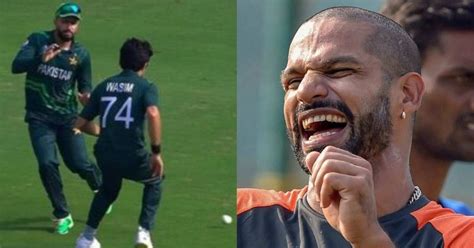 Shikhar Dhawan Trolls Pakistan For Fielding Blunder In Warm Up Match