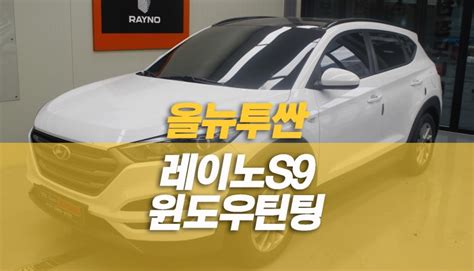 올뉴투싼 썬팅 재시공 열차단 틴팅 레이노 S9 경기도 양주 네이버 블로그