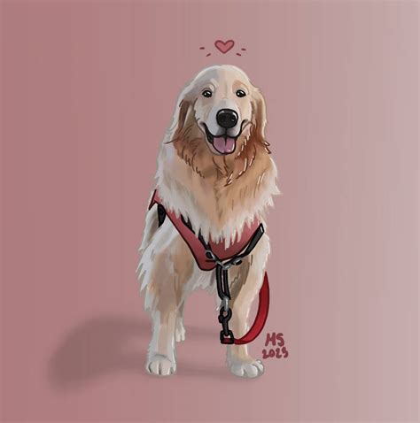 Cute Golden Retriever By Peacefulpolarbear On Deviantart
