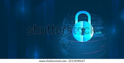 Data Protection Privacy Internet Security Concept Stock Vector Royalty
