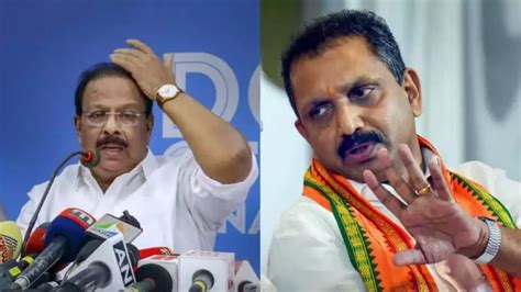 സുരേന്ദ്രന്റെ സ്ത്രീ വിരുദ്ധ പ്രസ്താവന മാപ്പ് പറയണമെന്ന് കെ സുധാകര