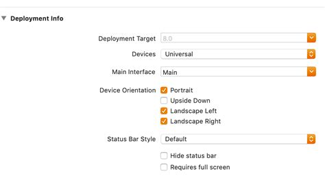 Creating A New Project Targeting IOS The Default Deployment Target Is