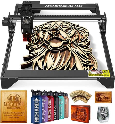 Atomstack A5 M40 Laser Engraver 40w Laser Engraving Cutting Machine 5