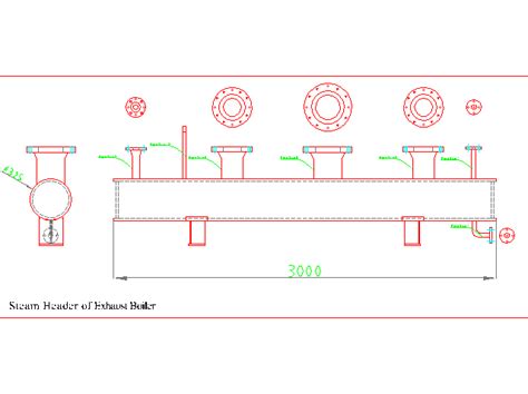 Steam Header Dwg Drawing Thousands Of Free Cad Blocks