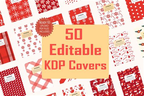 50 Editable Notebook Kdp Covers Kdp Template 2367960