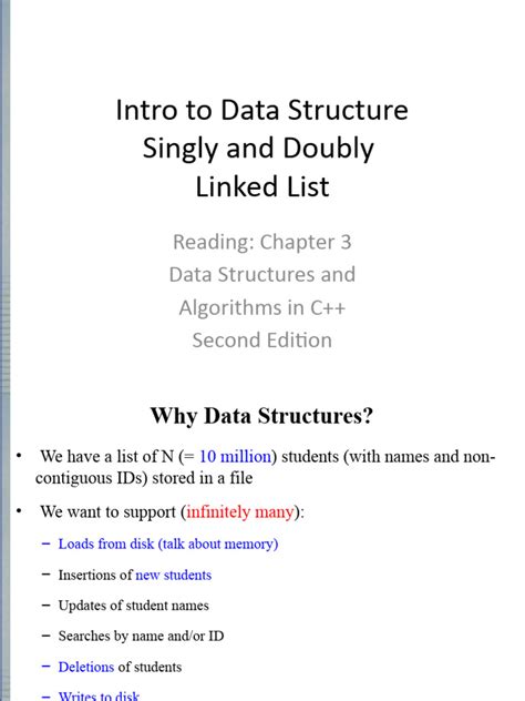 Lec13 Linked List Pdf Pointer Computer Programming Data Management