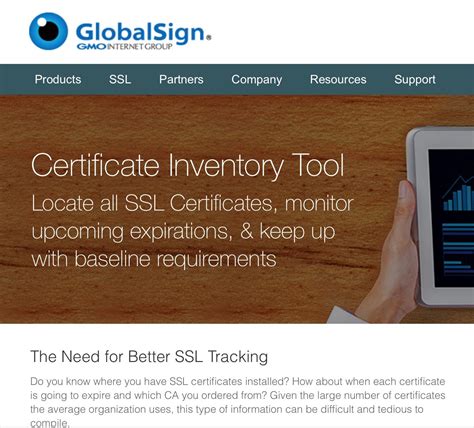 GlobalSign Certificate Inventory Tool Alternatives And Competitors In Progsoft
