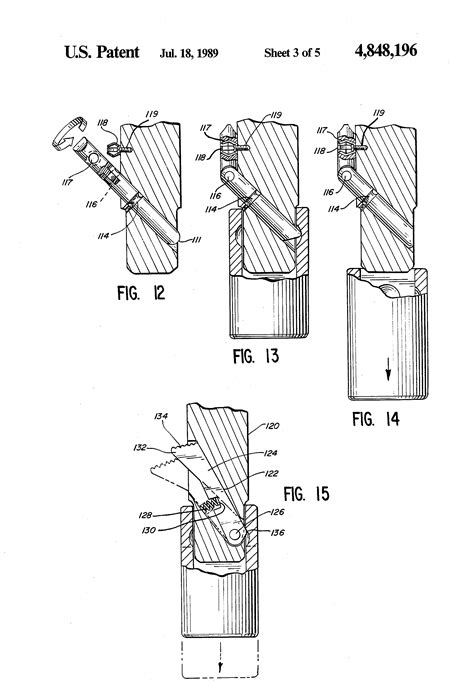 Patent US4848196 Quick Release And Automatic Positive Locking