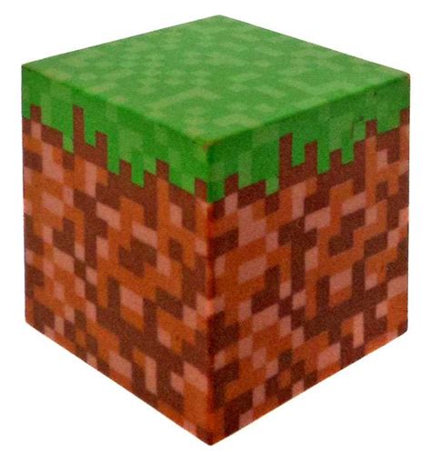 Grass Block Minecraft Grass Block Figure Loose Jazwares Toywiz