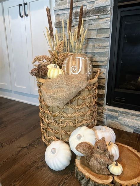 Fall Basket Decorating Ideas The House On Silverado