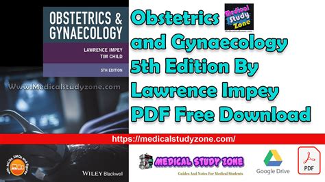 Obstetrics And Gynaecology 5th Edition By Lawrence Impey Pdf Free
