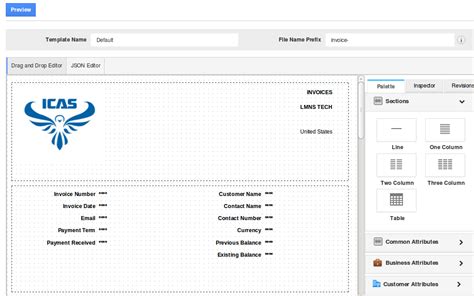 Customization Invoices App Documentation Apptivo