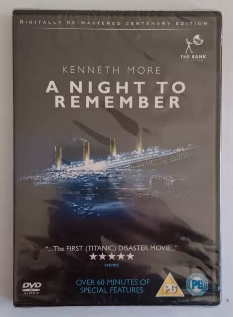 A Night To Remember 1st Titanic Disaster Movie Kenneth More