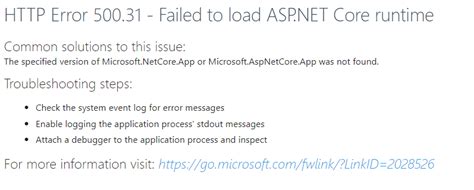 Problems With IIS And ASP NET Redgate Monitor 14 Product Documentation
