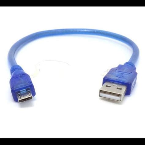 Jual Kabel data USB 2.0 to micro USB 15cm | Shopee Indonesia