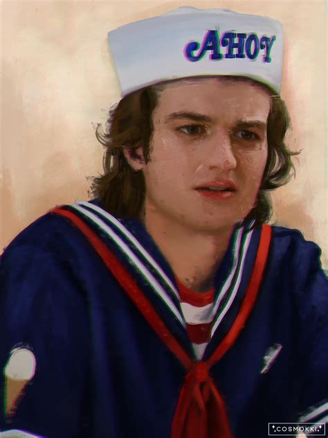 Steve Scoops Ahoy Digital Painting By Me Hope You Like It R StrangerThings