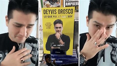 Deyvis Orosco Publica Su Libro Autobiográfico Ojo Show Ojo
