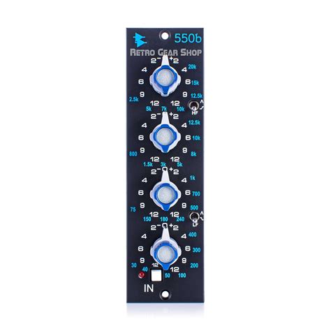 Api 550b Equalizer Analog 500 Series Eq Discrete 4 Band Reissue Retro