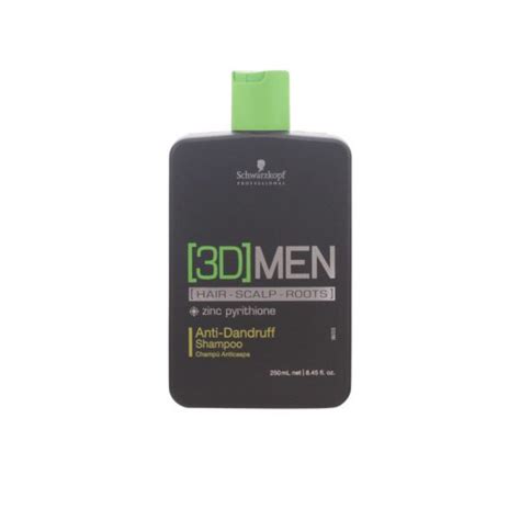 Schwarzkopf Professional 3dmen Shampoo Anti Caspa 250ml Kuantokusta