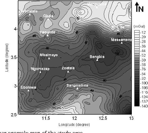 Figure 3 From Subsurface Structural Mapping Using Gravity Data Of The Northern Edge Of The Congo