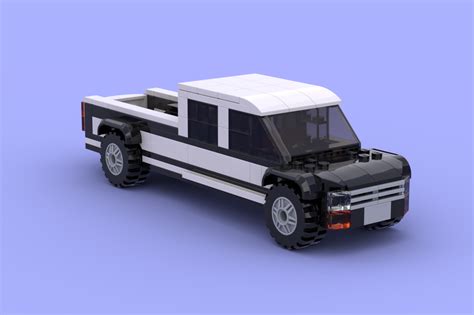 Lego Moc Long Ute By Absolutelegobuilds Rebrickable Build With Lego