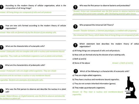 Applied Science Unit 1 Biology Booklet Teaching Resources