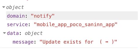 How To Send The Part Of The Msg Object Value Into An Notification With