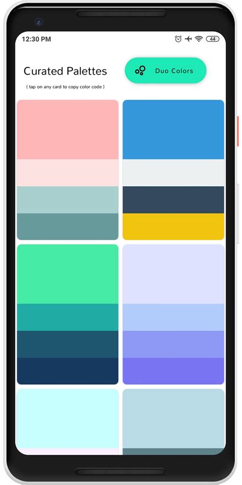 material design color palettes apk for android download