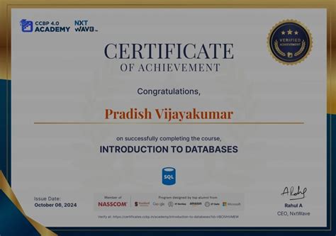 Pradish Vijayakumar On Linkedin Thrilled To Share That Ive