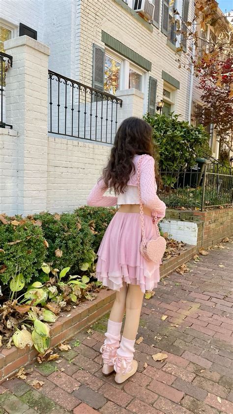 Coquette Balletcore Angelcore Princesscore Pink Aesthetic Outfit