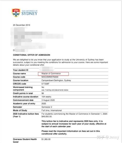 本科均分多少可以申请悉尼大学master Of Commerce？ 知乎