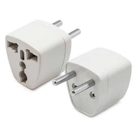 Adaptador Enchufe Universal Blanco 101130 Electrónica Real