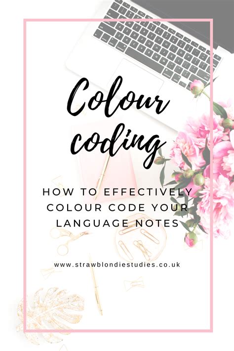 How To Effectively Colour Code Your Language Notes Learn A New Language Language Journal