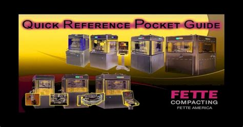 Pdf Fette Compression Machine Pocketguide Dokumen Tips