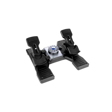 Logitech Saitek Pro Flight Rudder Pedals Usb Black 945 000005