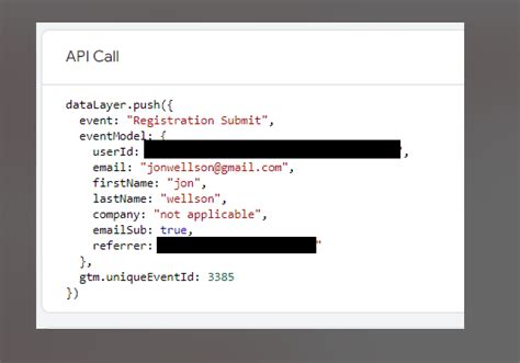 Twilio Google Tag Manager Datalayer Payload Difference Stack Overflow