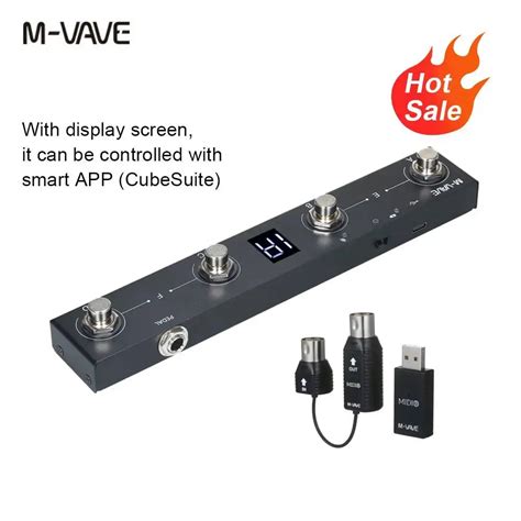 Hhop M Vave Chocolate Bt Wireless Midi Controller 55 Off