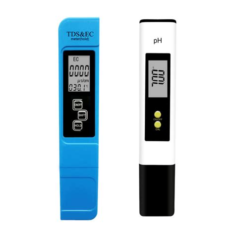 PH Acidometer Water Quality Detector PH Value Test Prod EC TDS Conductivity Water Quality